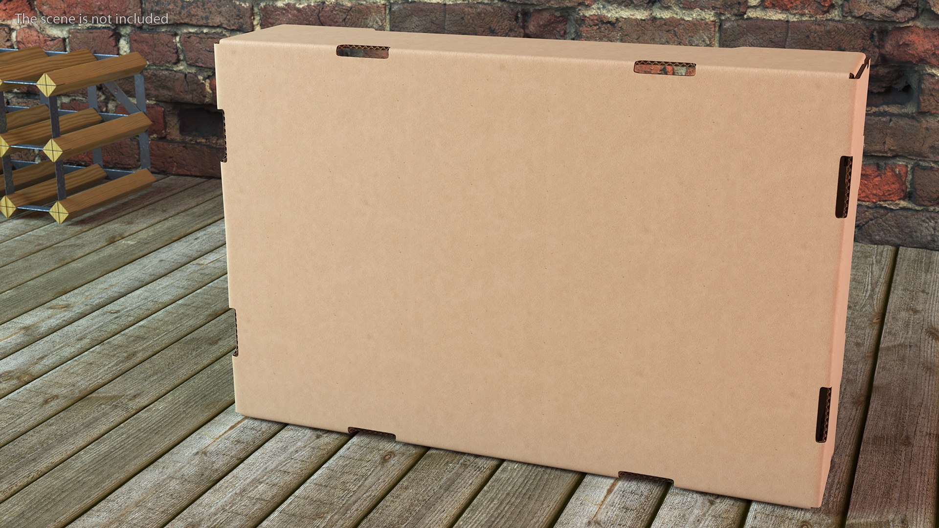 3D Stackable Corrugated Cardboard Fruit Tray - TurboSquid 1787968