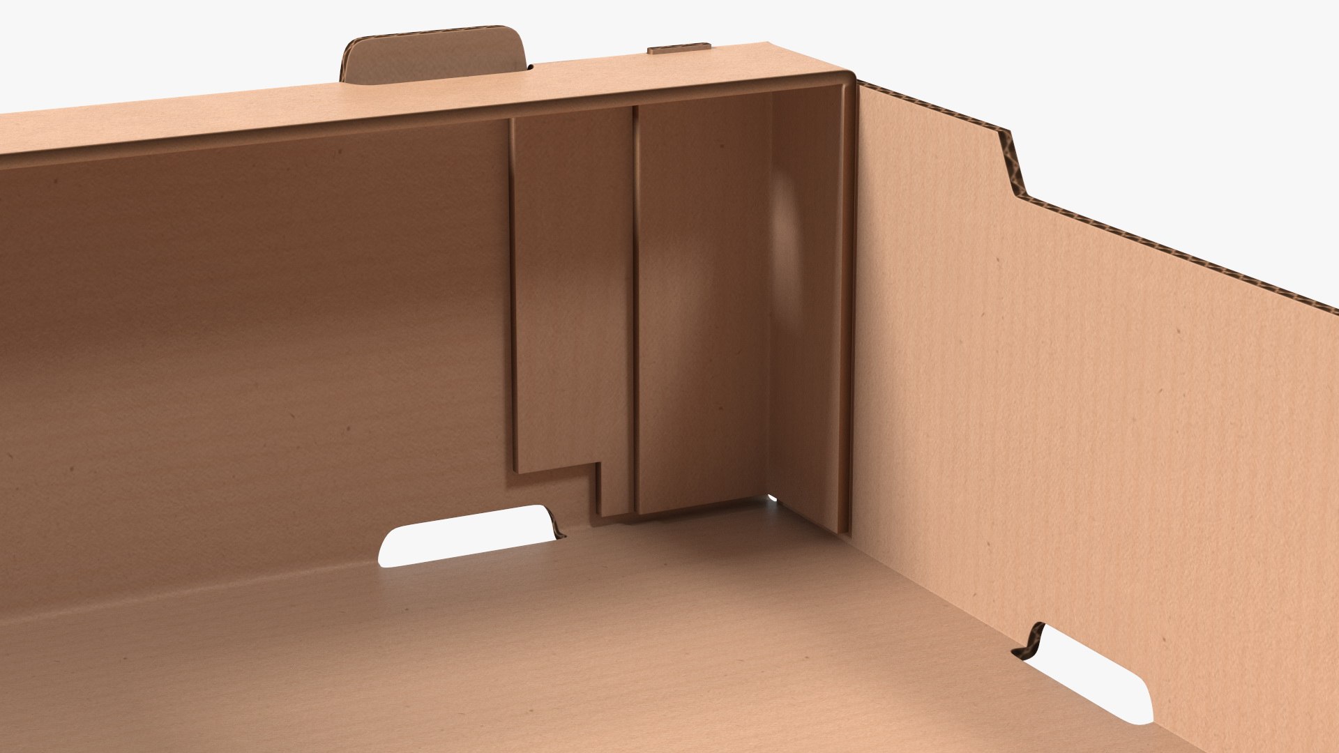 3D Stackable Corrugated Cardboard Fruit Tray - TurboSquid 1787968