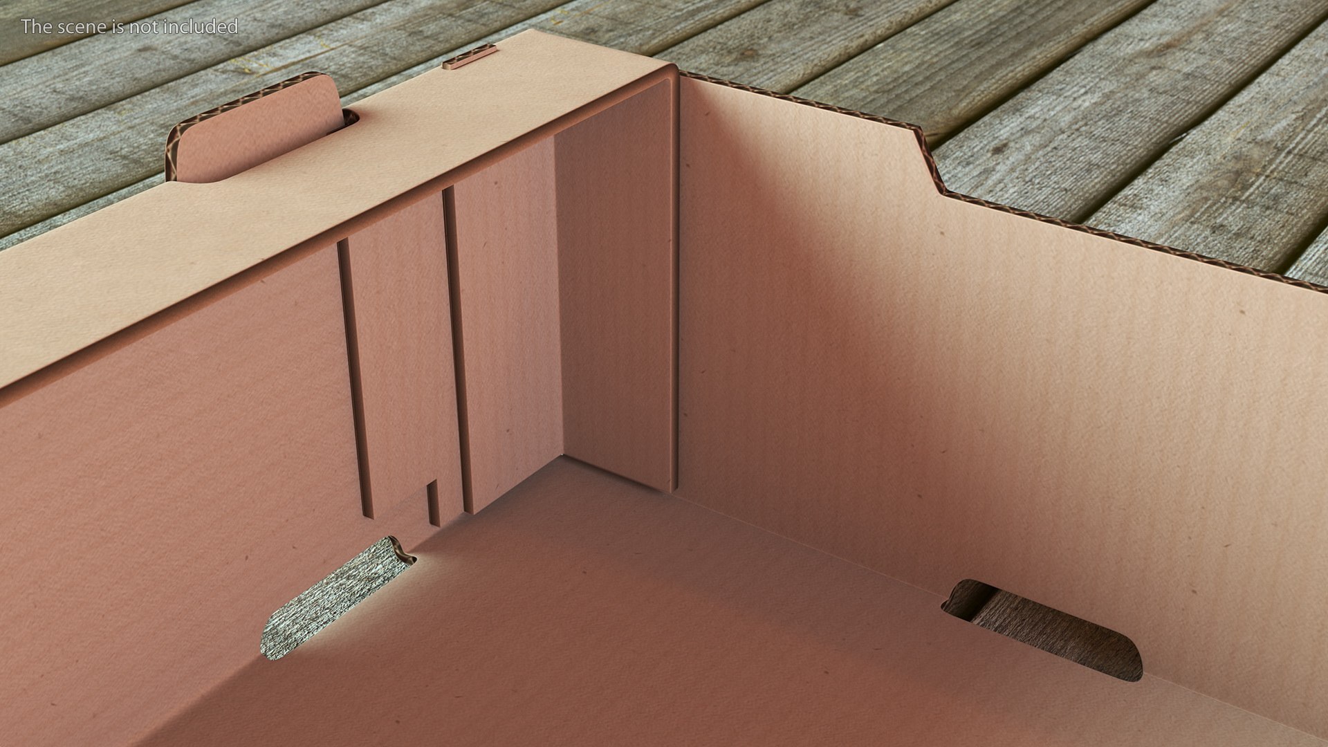 3D Stackable Corrugated Cardboard Fruit Tray - TurboSquid 1787968