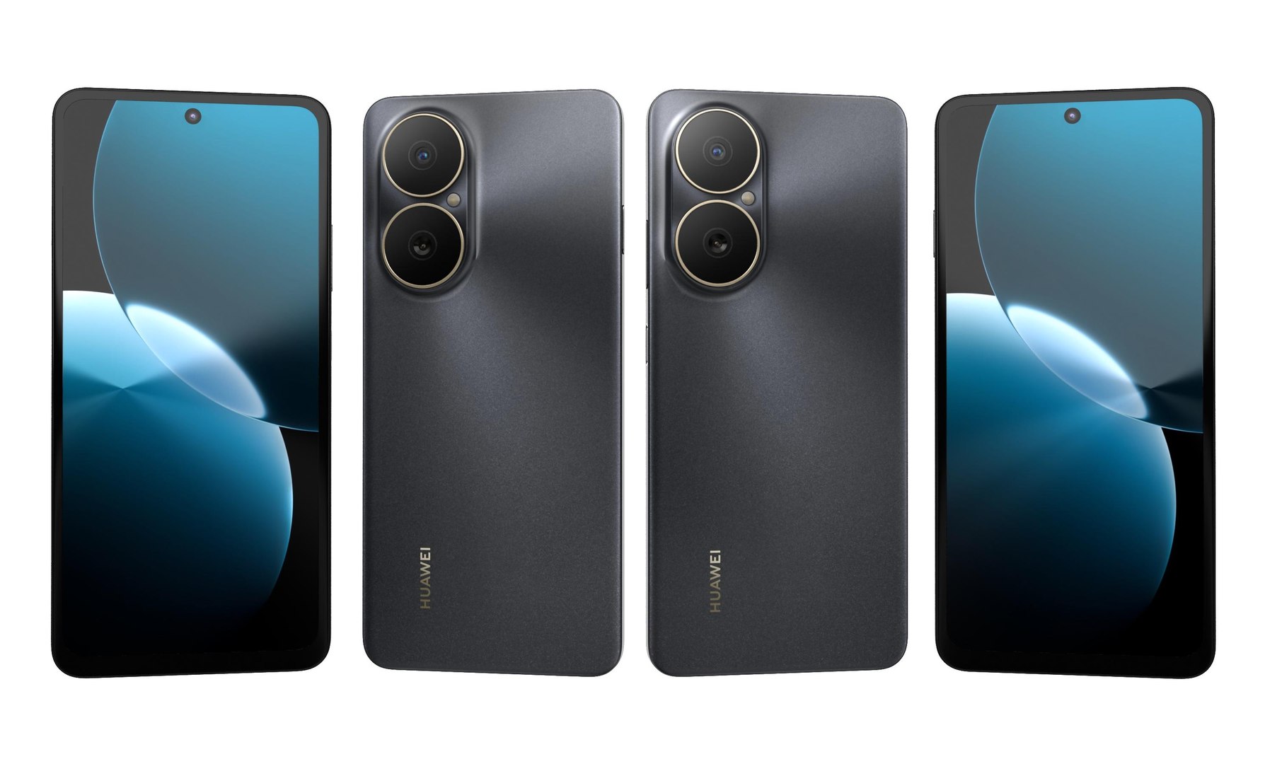 Huawei Enjoy 80 Gold Black 3D Model - TurboSquid 2398344