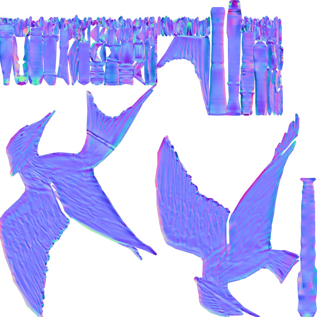 3d Model Of Mockingjay Normal Bird