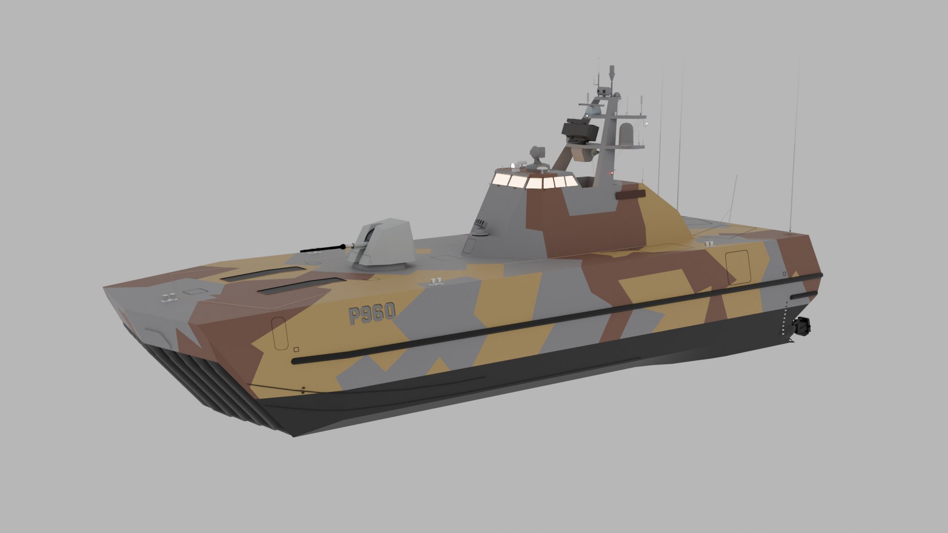 3D Model Skjold Class Corvette - TurboSquid 2383684