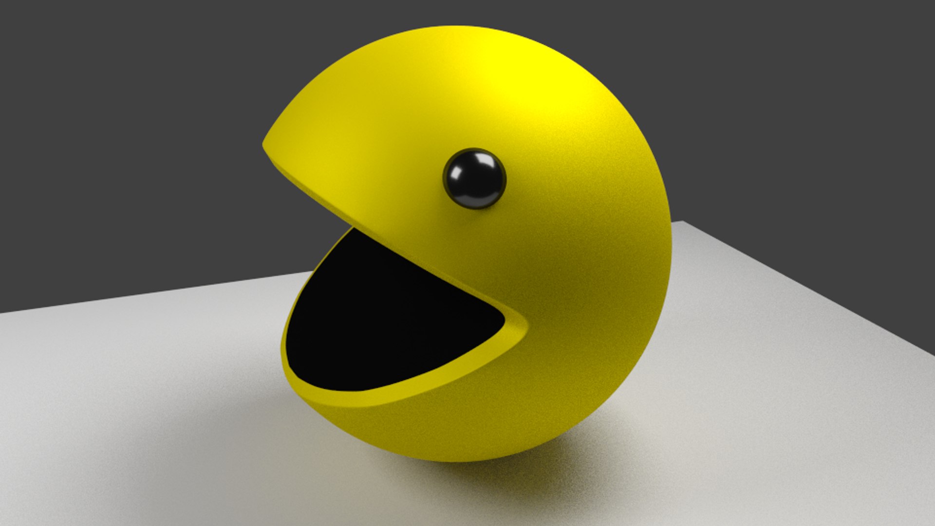 kostenlos Einfacher Pac-Man 3D-Modell - TurboSquid 1013434