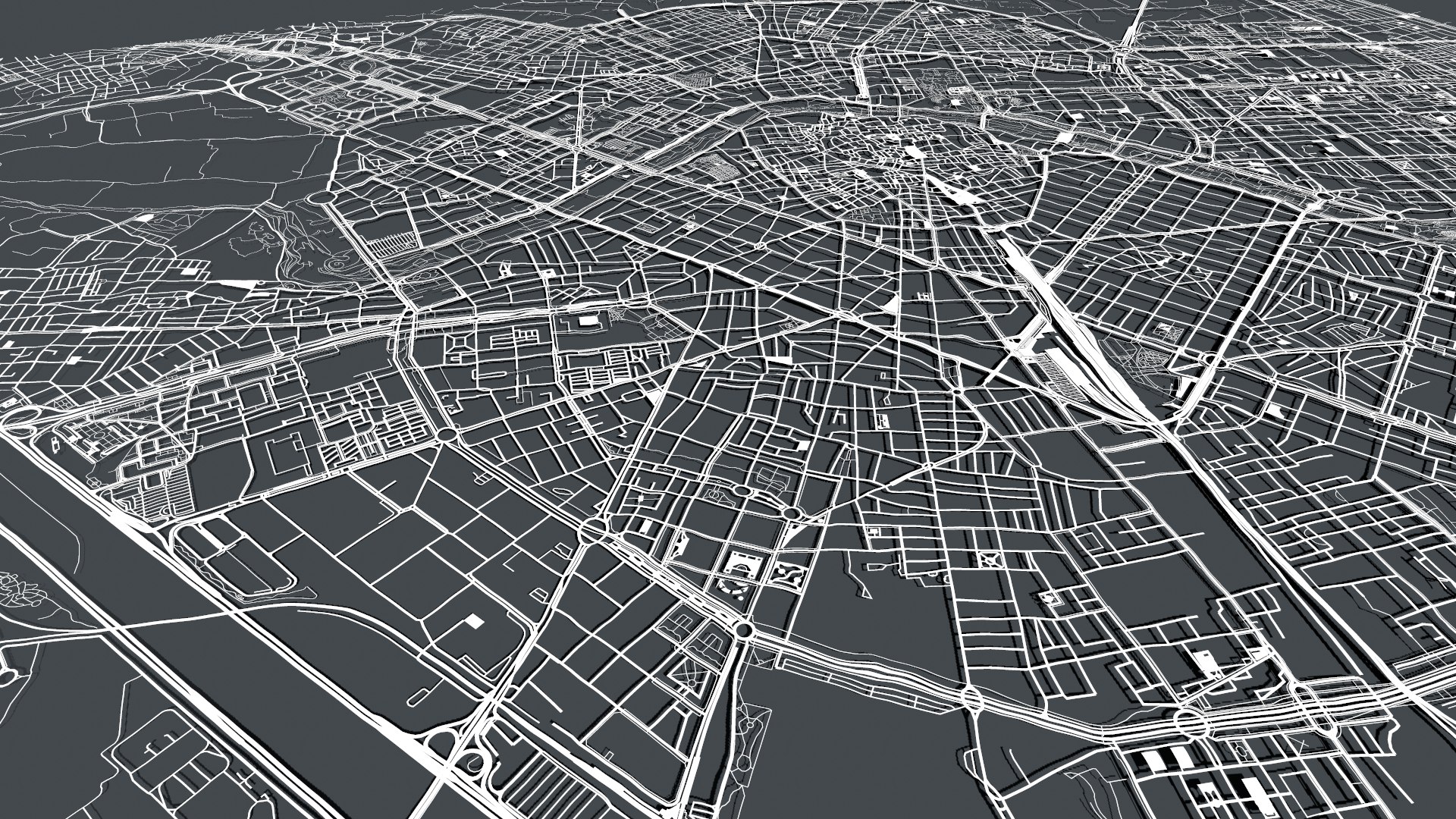 Streets And Roads City Valencia Spain Model - TurboSquid 1856639