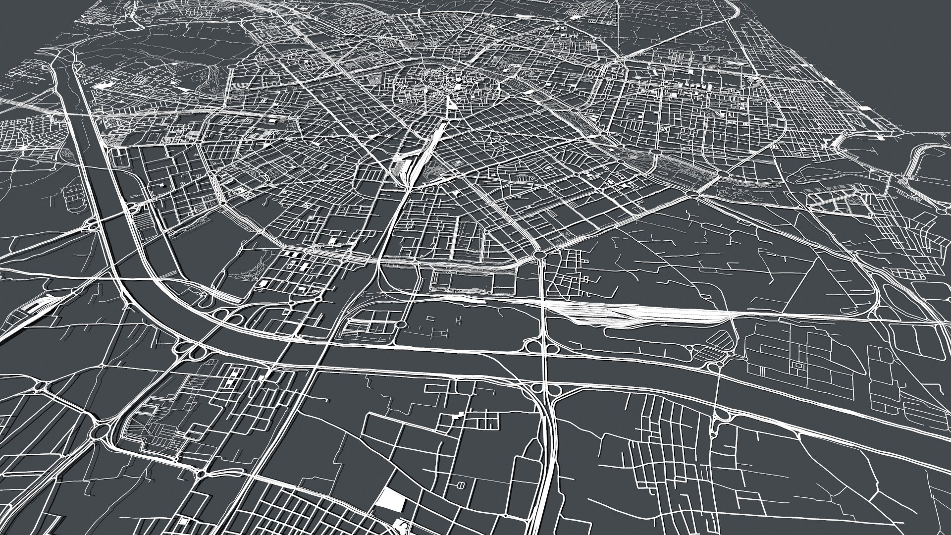 Streets And Roads City Valencia Spain Model - TurboSquid 1856639
