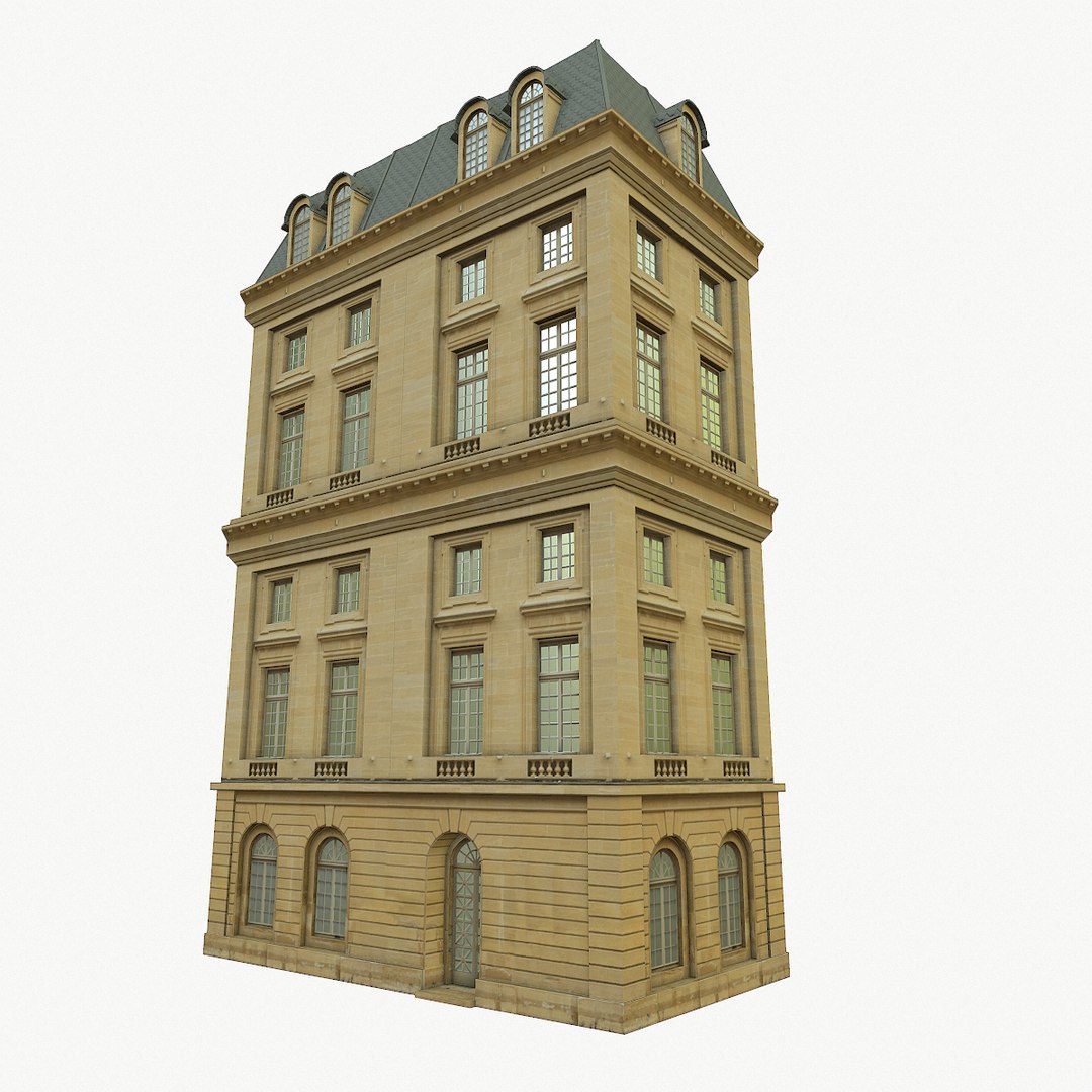 Classical Building 3D Model - TurboSquid 1338255