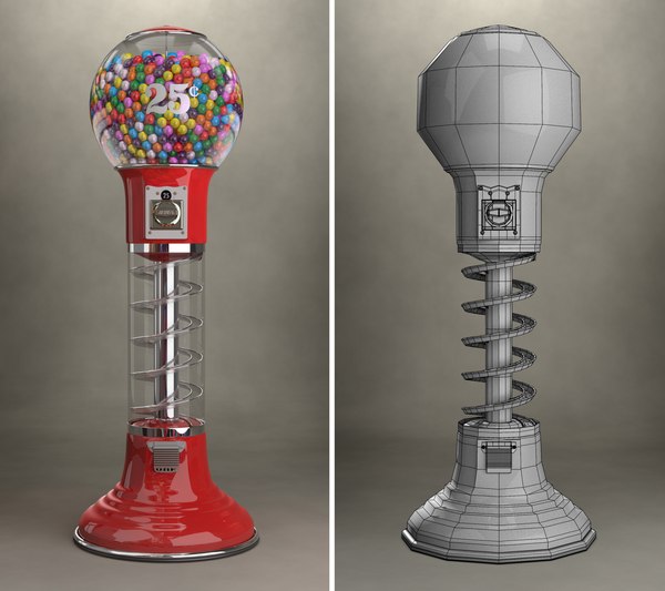 gumball machine 3d ma