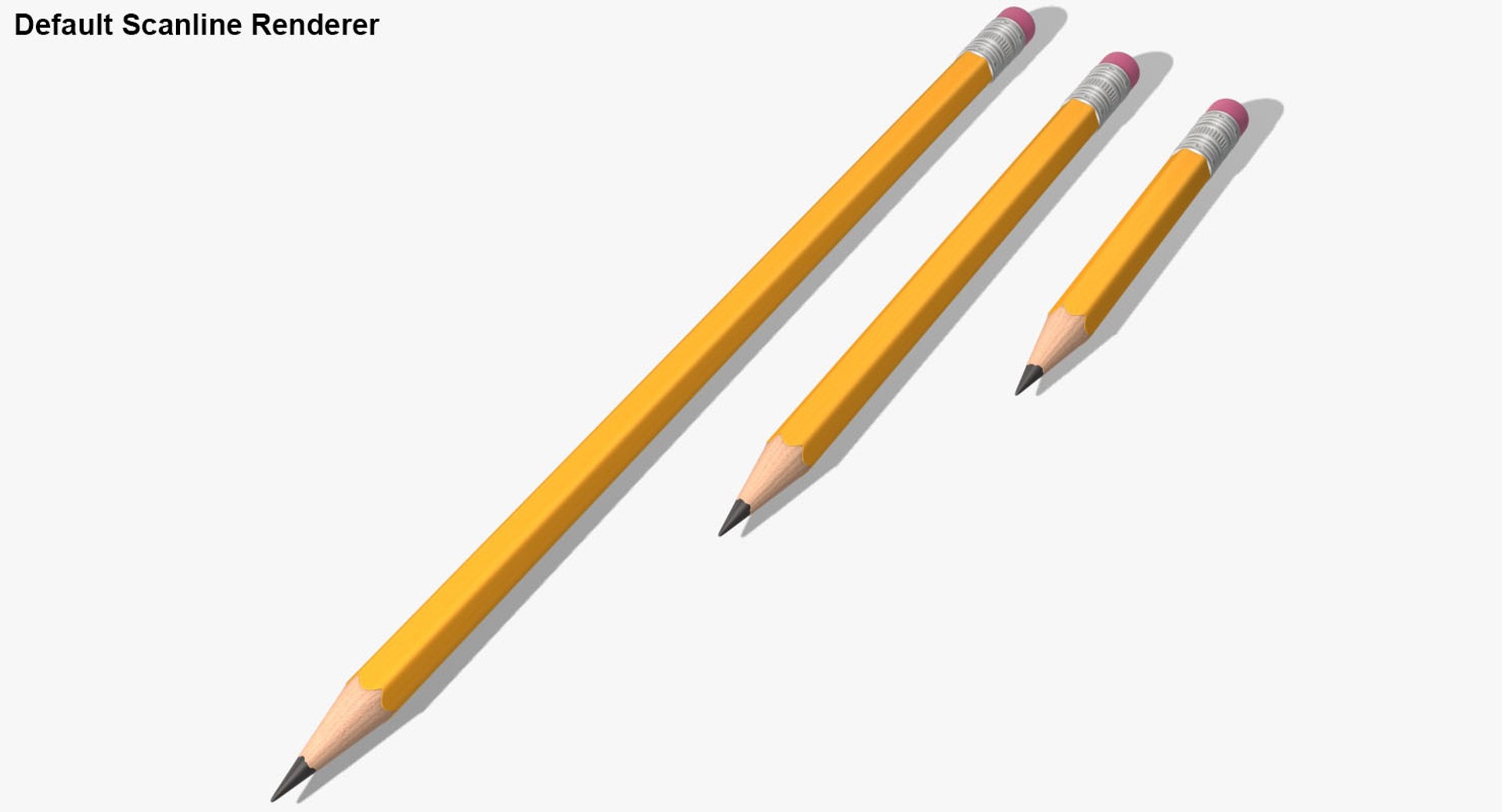 Realistic pencil set model - TurboSquid 1167681