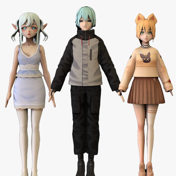 Blender Vrchat Models | TurboSquid