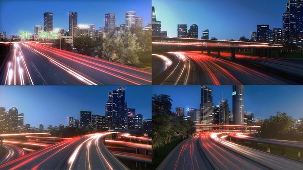 3D Freeway City and Suburbs Collection - TurboSquid 1916492