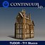 T11 Tudor Style Medieval Building 3d Model