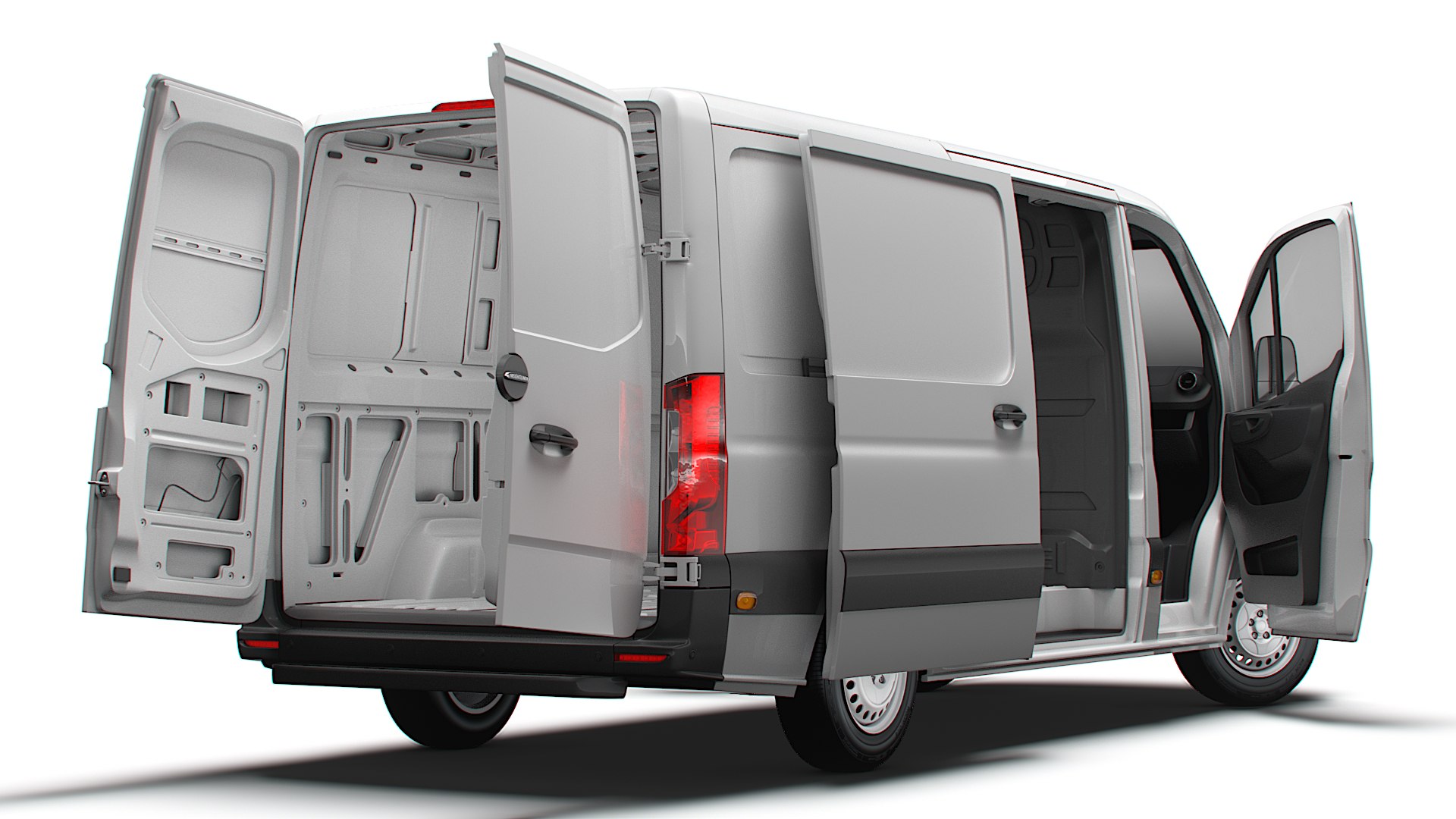 Freightliner Sprinter L2H1 RWD HQ Interior 2024 3D Model - TurboSquid ...