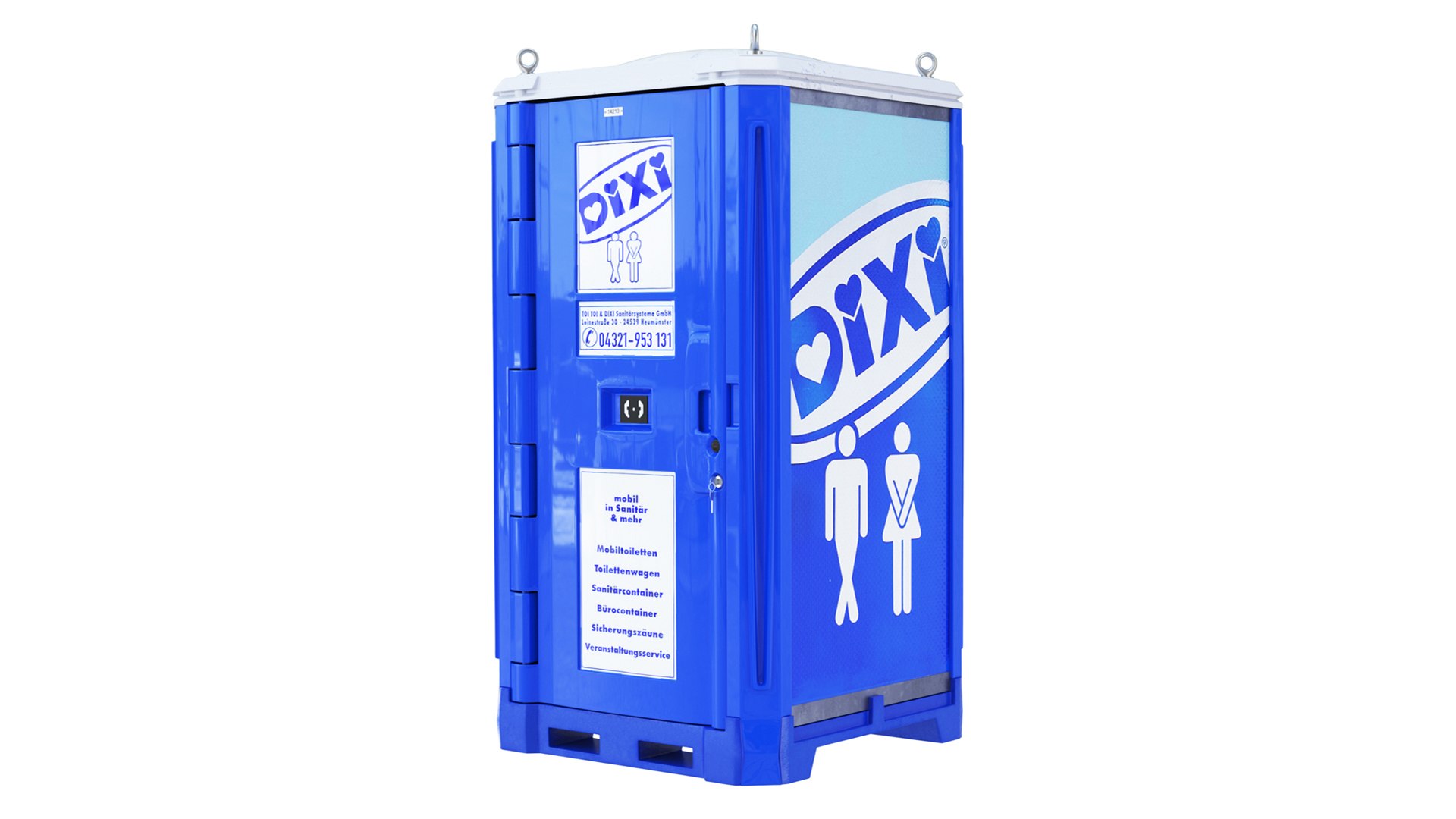 3D Dry Closet Toilet Dixi - TurboSquid 2216933