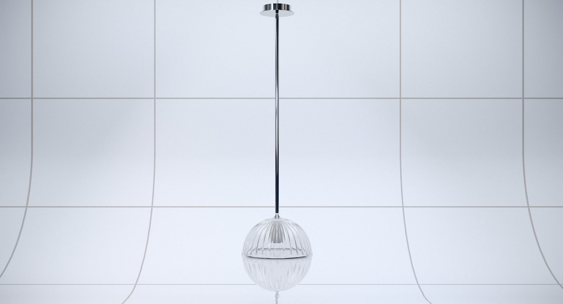 3D Model Cyan Globe Pendant Lighting - TurboSquid 1205216