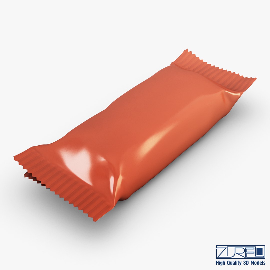 Candy Wrapper V 1 3d Max