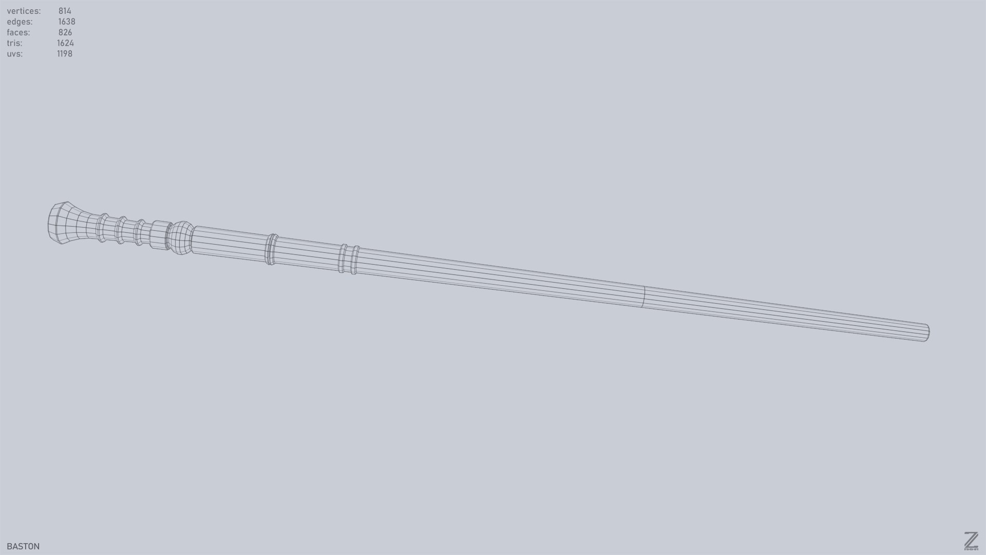 3D Baston Model - TurboSquid 2218338