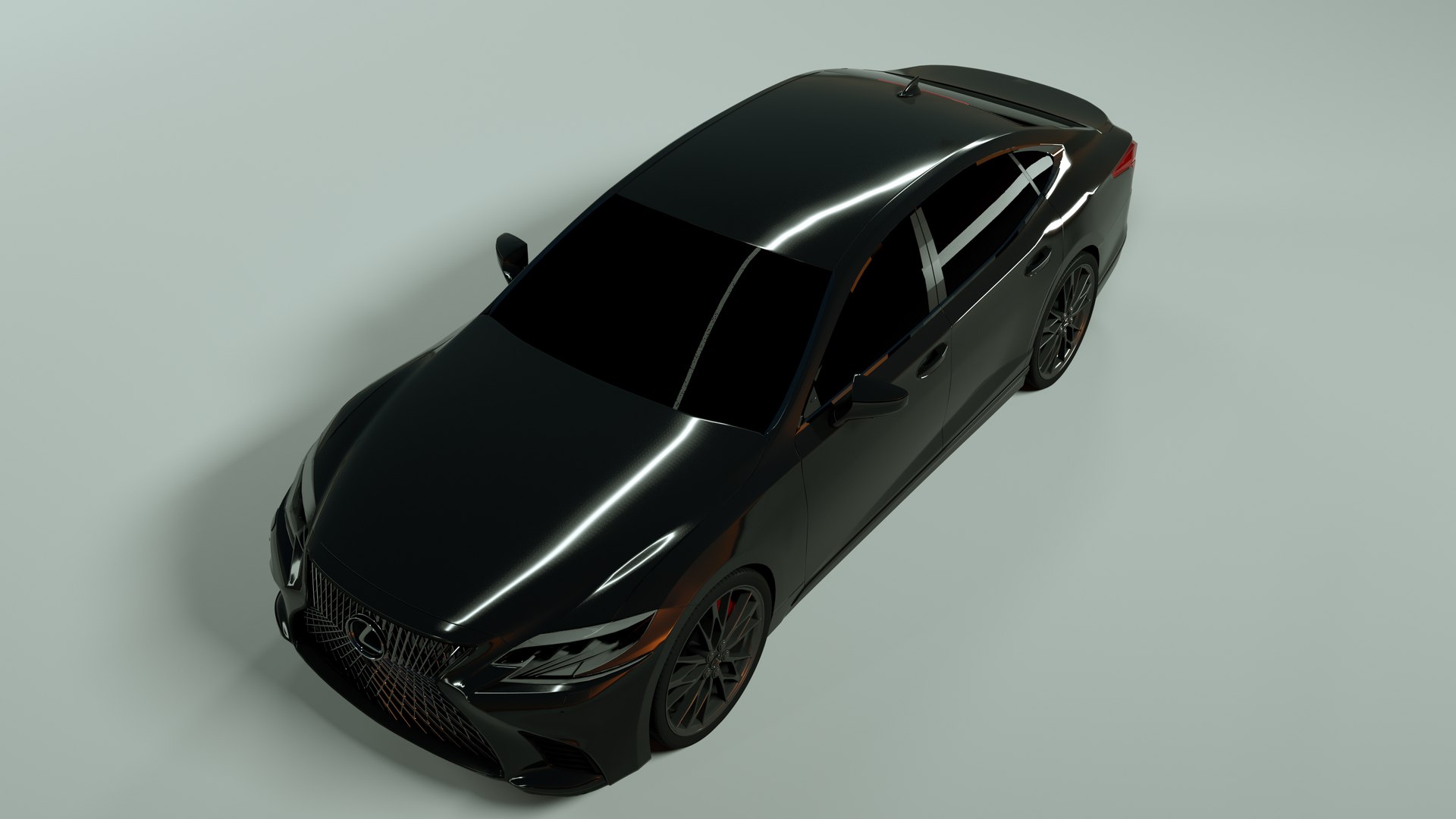 3D Realistic Lexus Ls 500 - TurboSquid 1411501