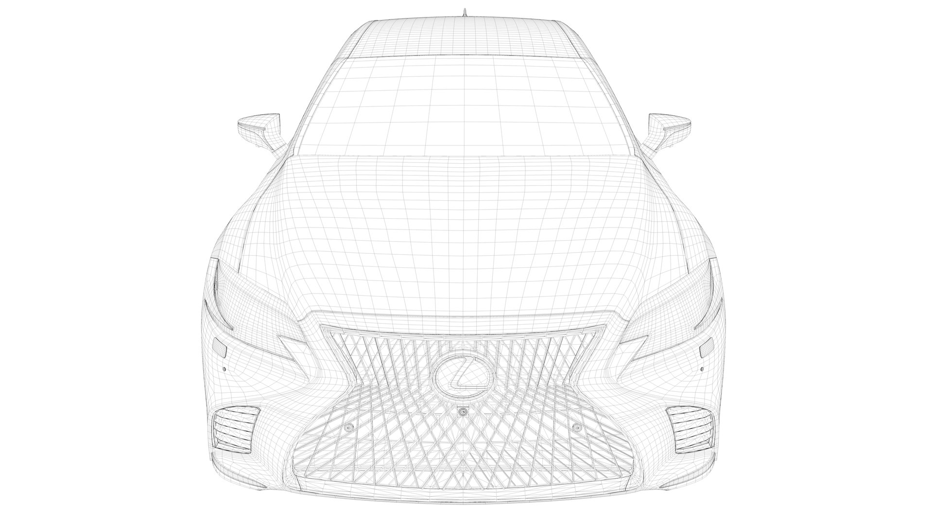 3D Realistic Lexus Ls 500 - TurboSquid 1411501