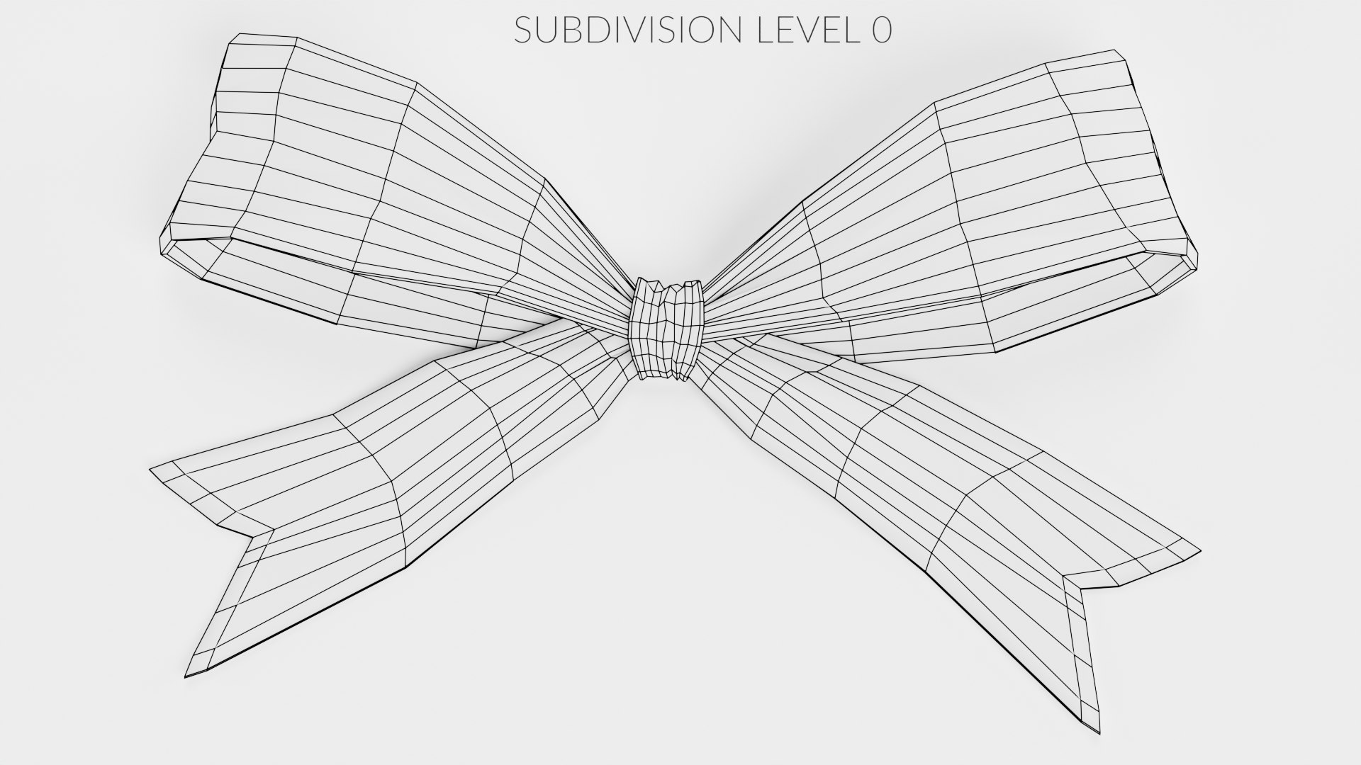 Ribbon 3 3D Model - TurboSquid 1984953