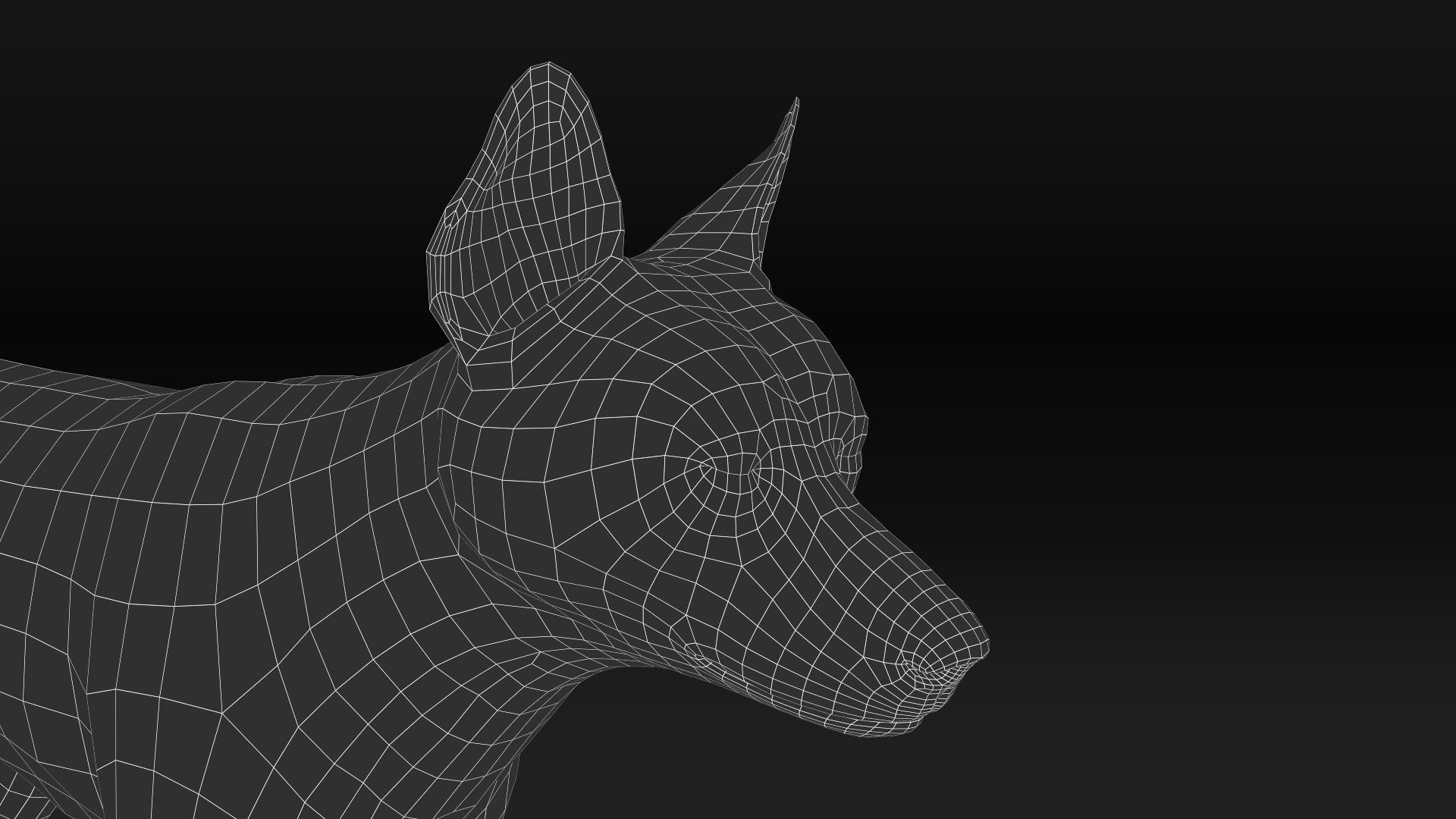 Black Timber Wolf Fur Animated 3D Model - TurboSquid 1995803