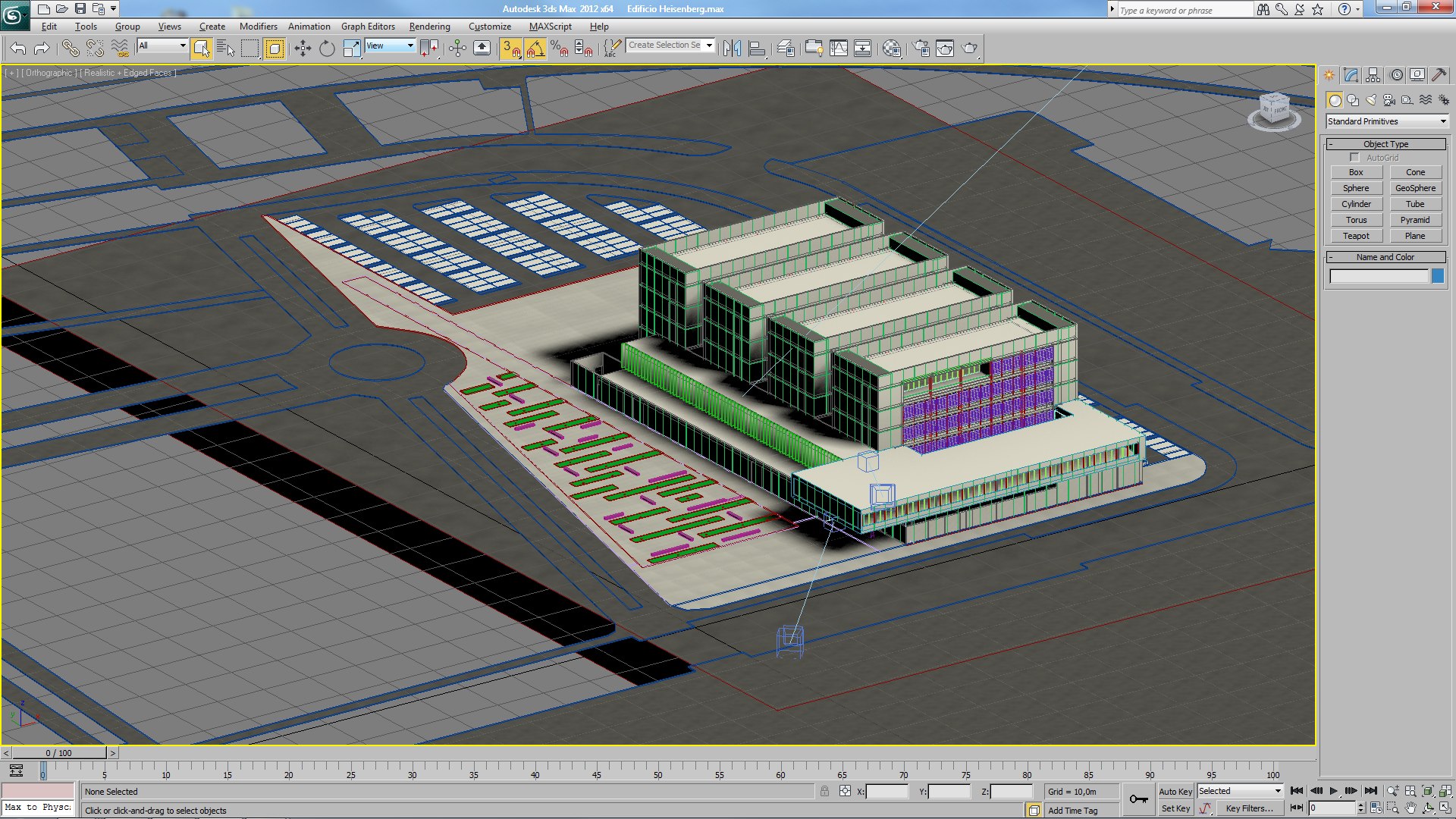Modern Building 3ds