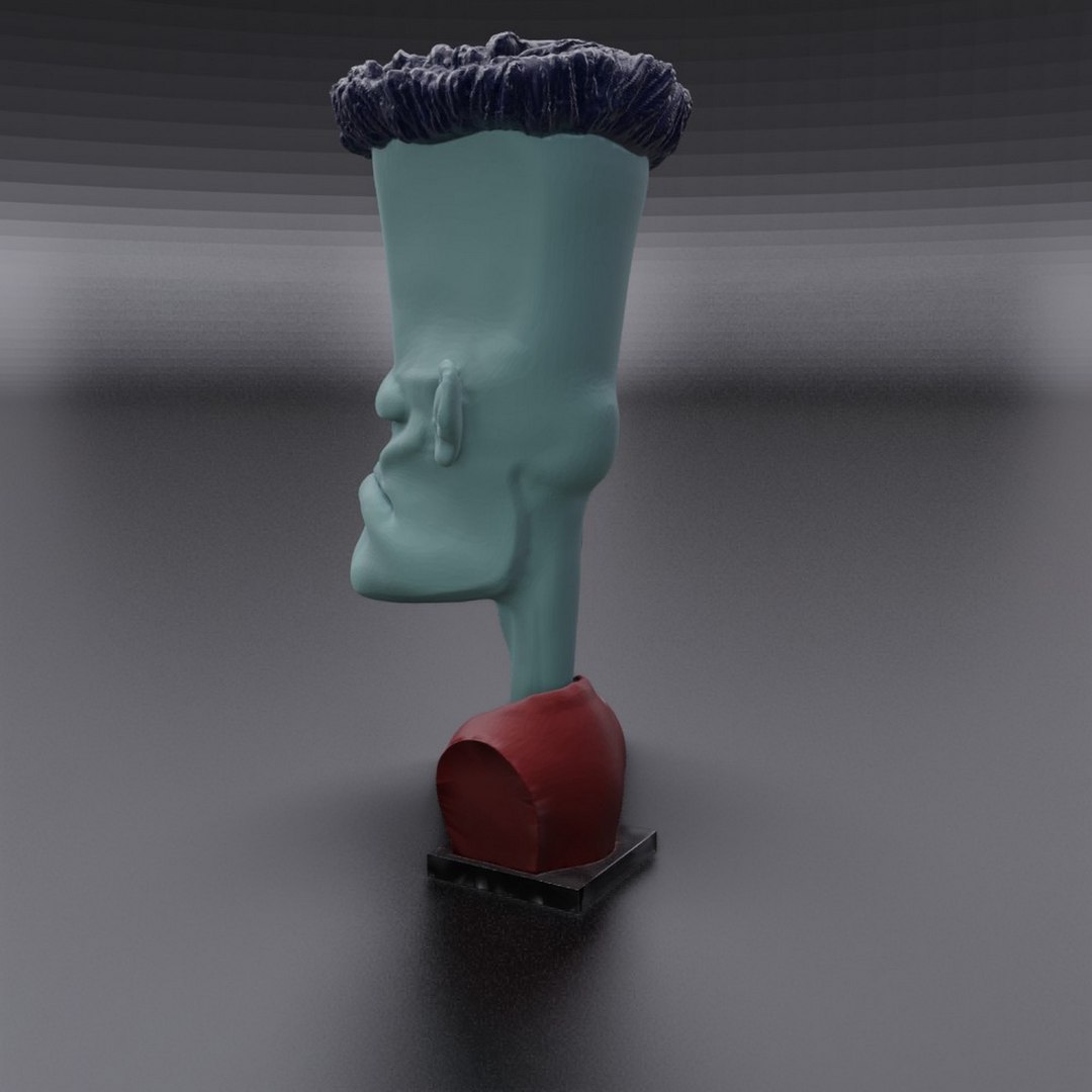 3D Model Frankie In Model Blender - TurboSquid 2135390