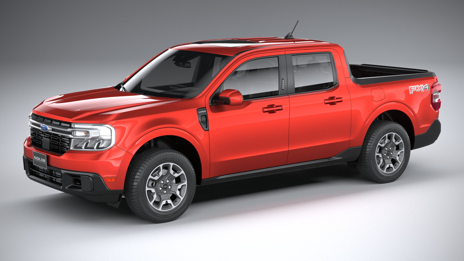 Ford Maverick Lariat FX4 2022 Model 3D - TurboSquid 1764711