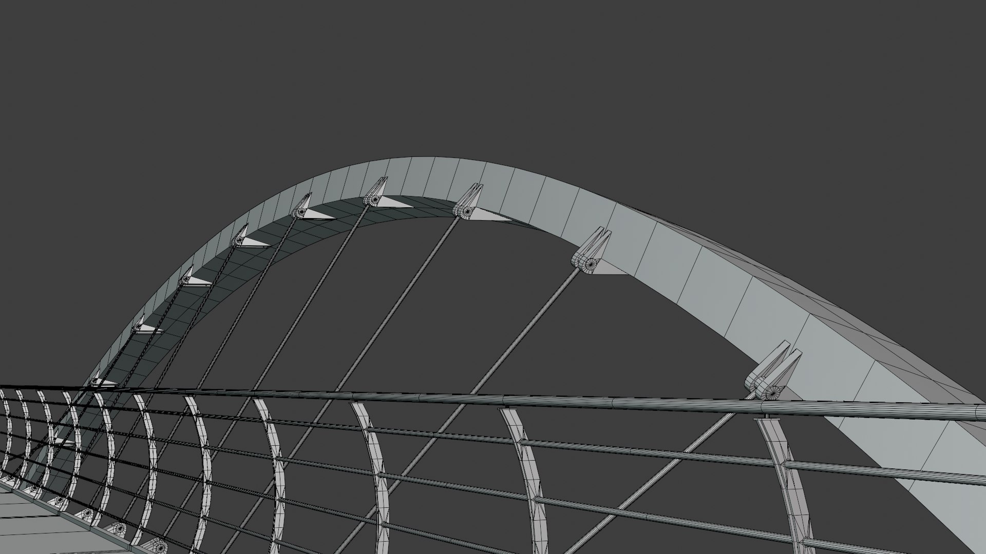 3D Pedestrian Bridge - TurboSquid 2023665