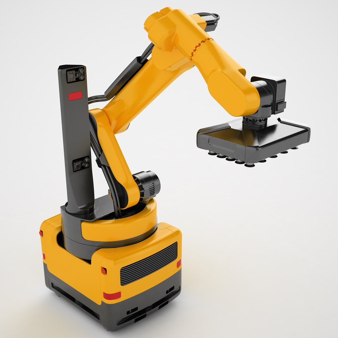 3D Industrial Warehouse Robot Generic 01 Model - TurboSquid 1909952