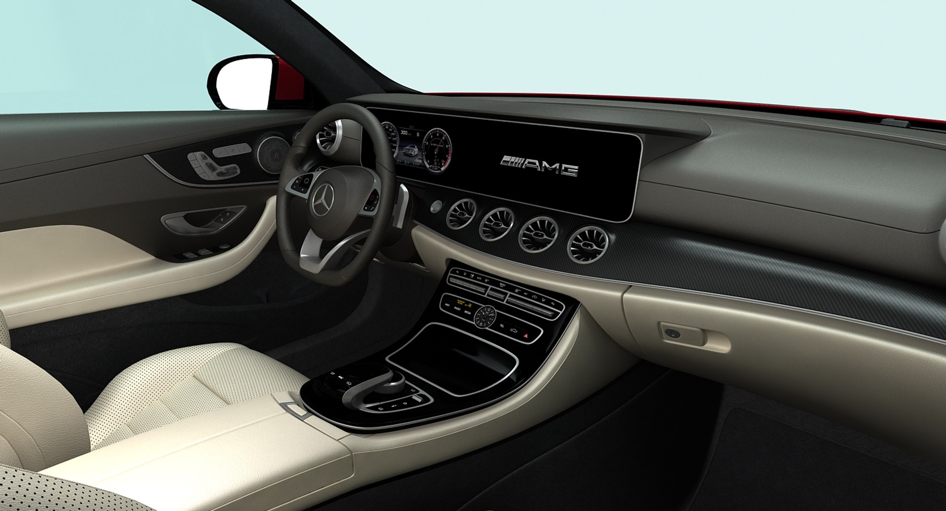 2017 Mercedes-benz E-class Coupe 3D Model - TurboSquid 1156118