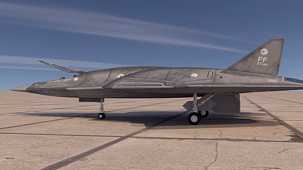 modelo 3d Next Generation Fighter - TurboSquid 1948088