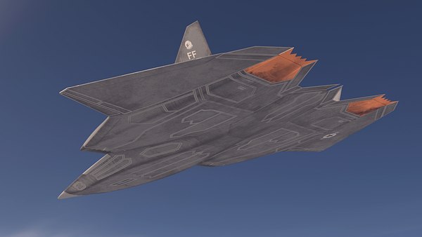 modelo 3d Next Generation Fighter - TurboSquid 1948088