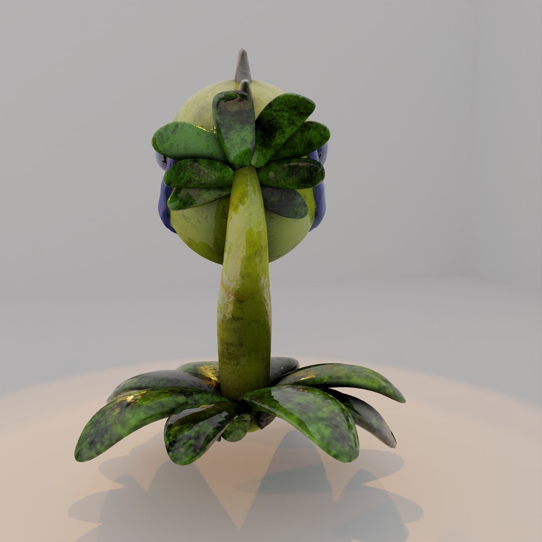 3D Model Chomper Plant Vs Zombie - TurboSquid 2137393