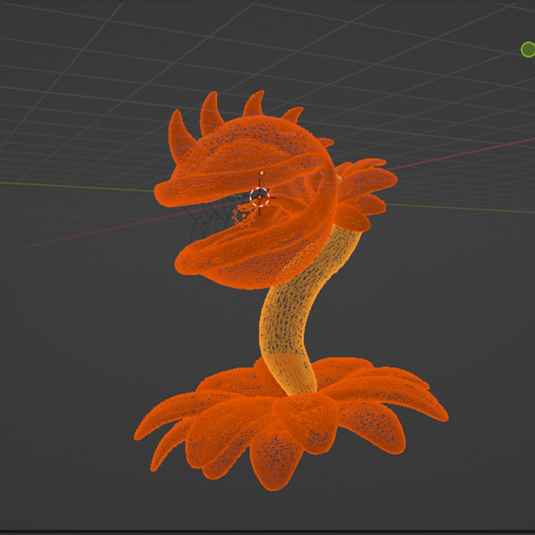 3D Model Chomper Plant Vs Zombie - TurboSquid 2137393