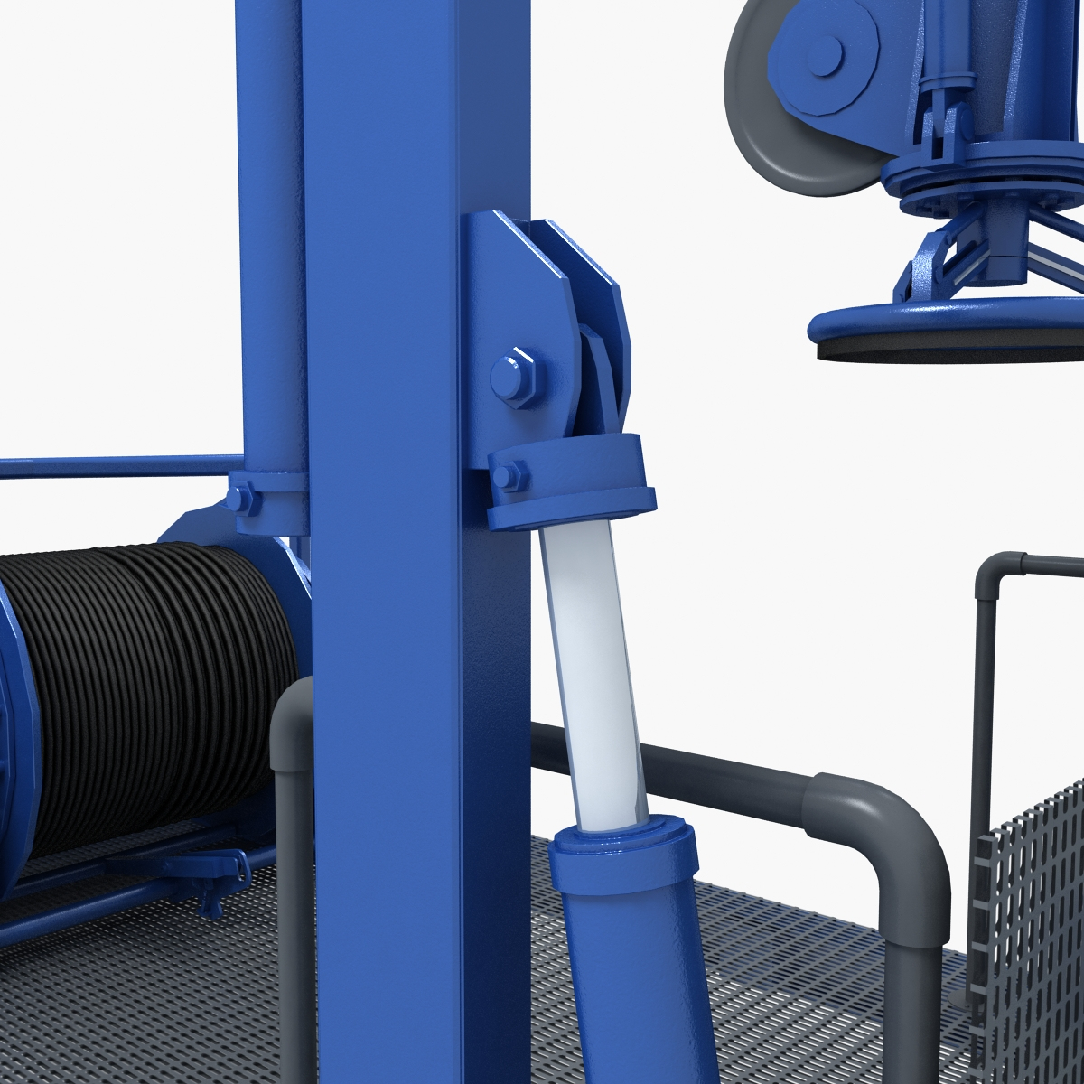 rov launch recovery systems 3d max