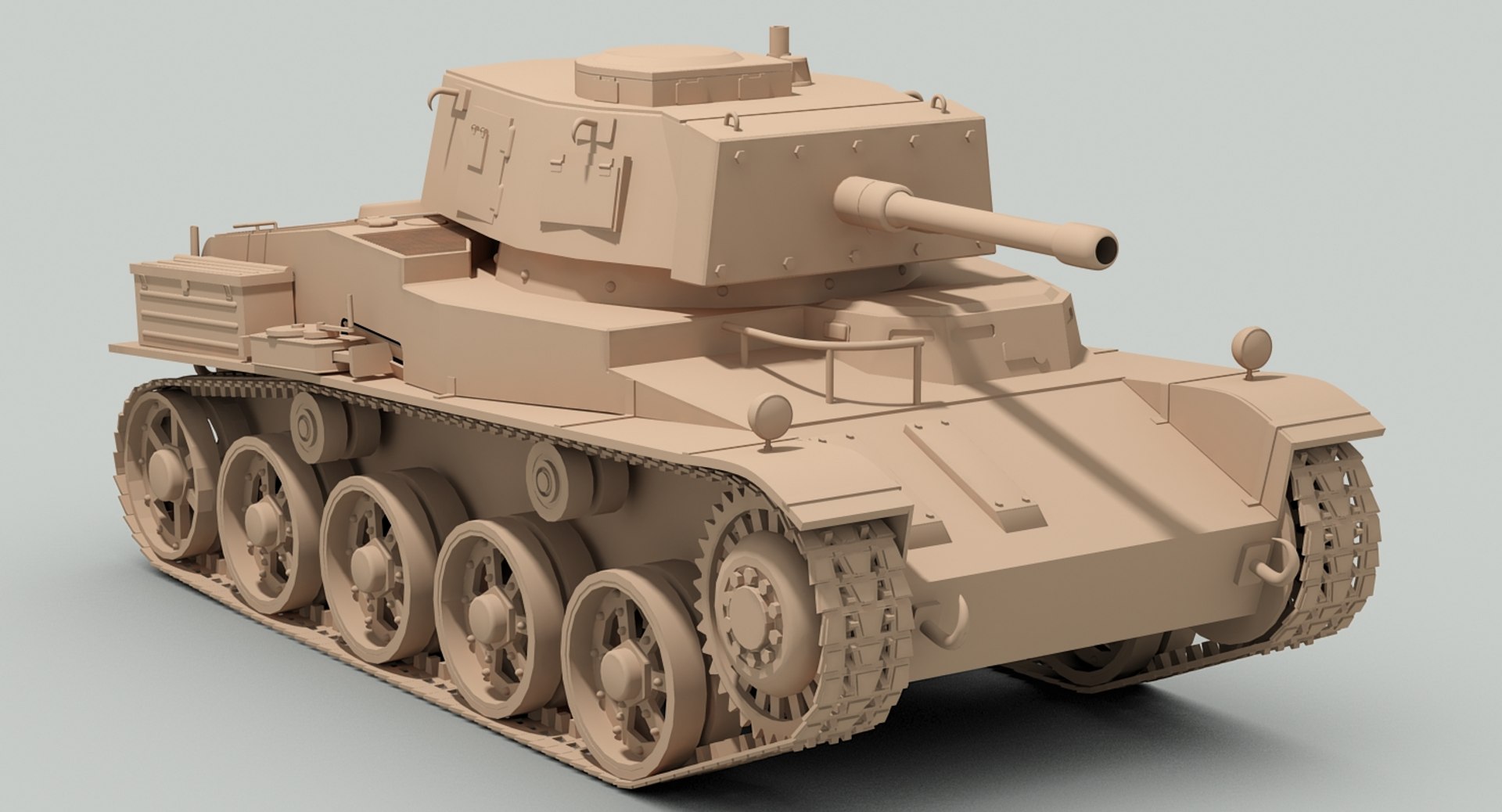 Ww2 Hungarian Toldi Tank 3D Model - TurboSquid 1220250