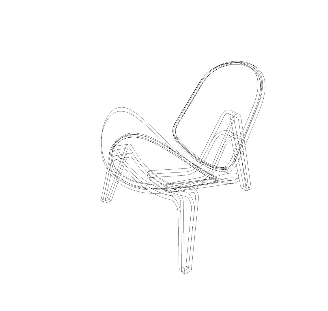 3D Shell Chair Model - TurboSquid 1873194