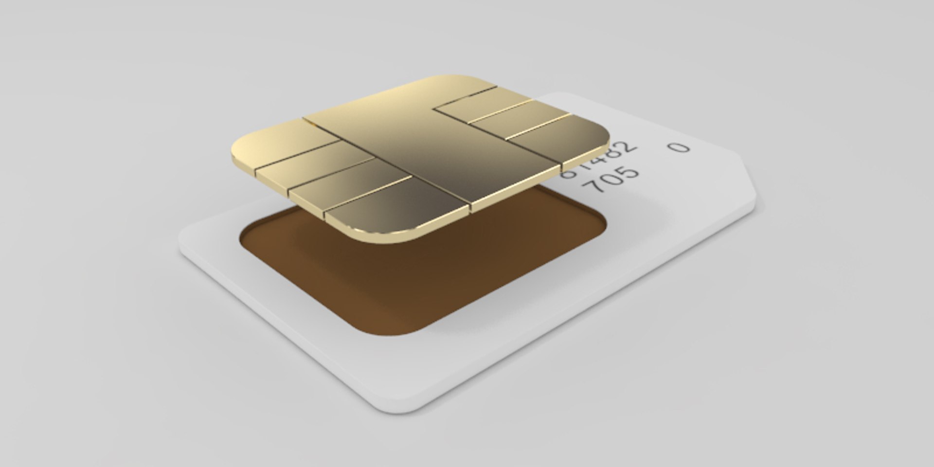 3d Sim Card