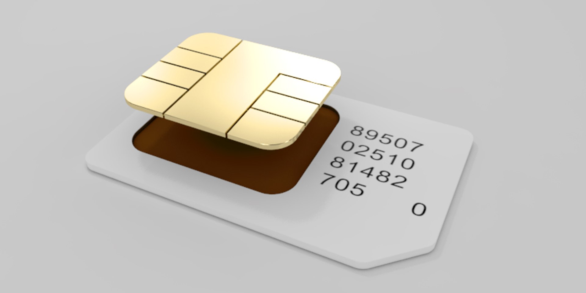 3d Sim Card