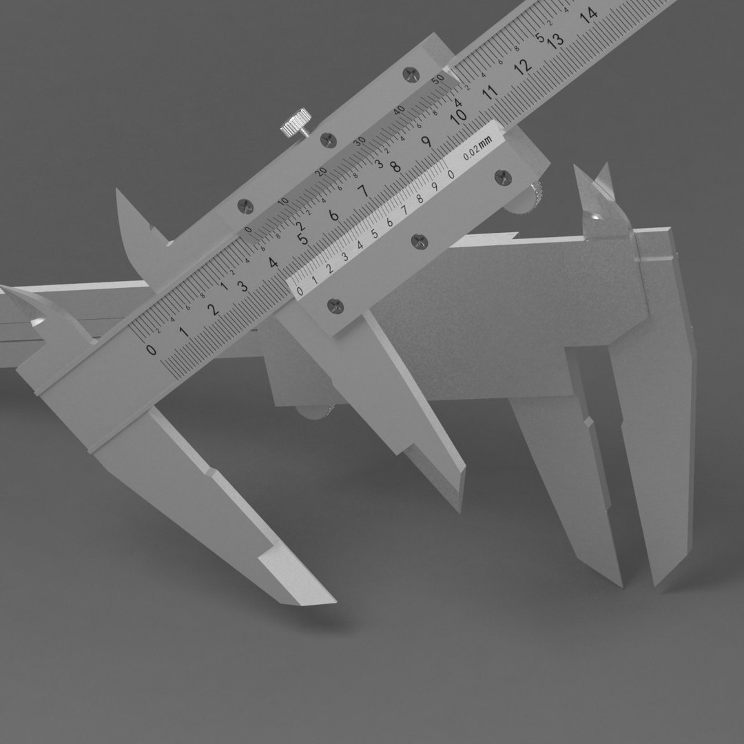 Vernier Caliper 3d Model
