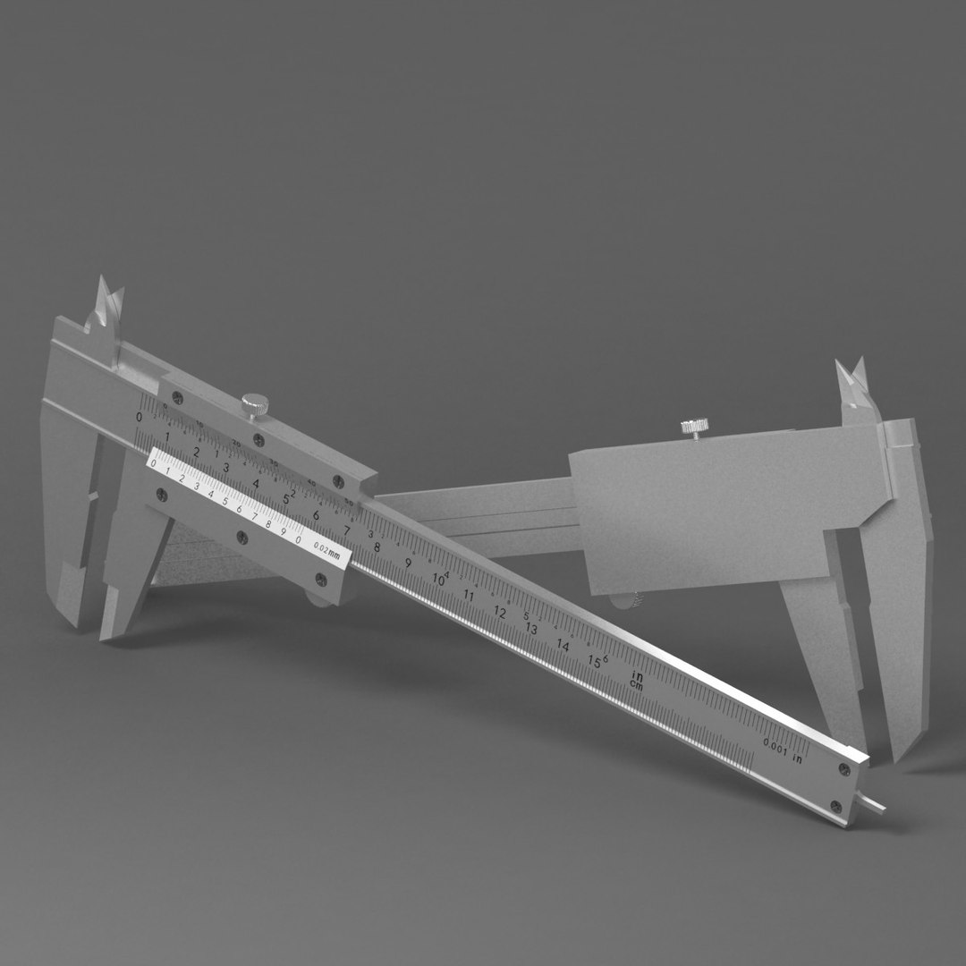 Vernier Caliper 3d Model