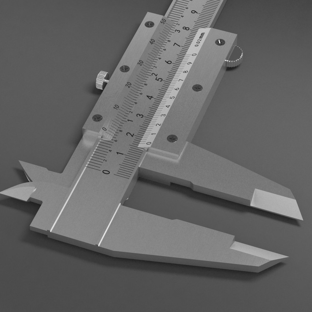 Vernier Caliper 3d Model