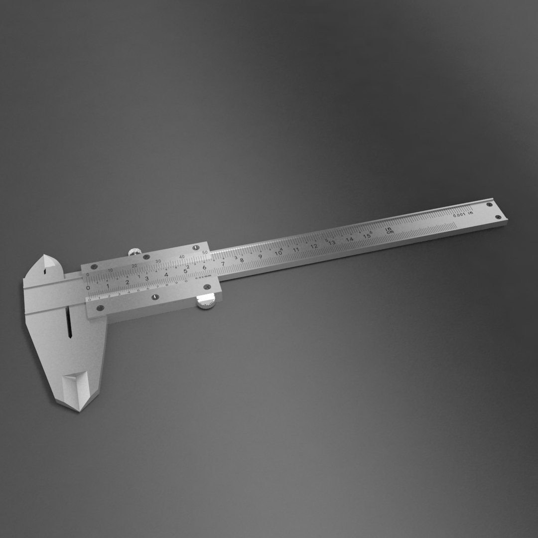 Vernier Caliper 3d Model