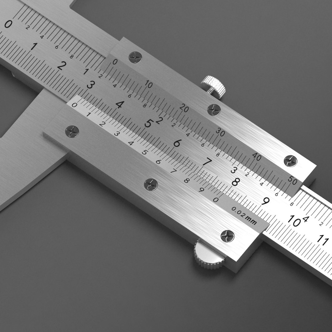 Vernier Caliper 3d Model
