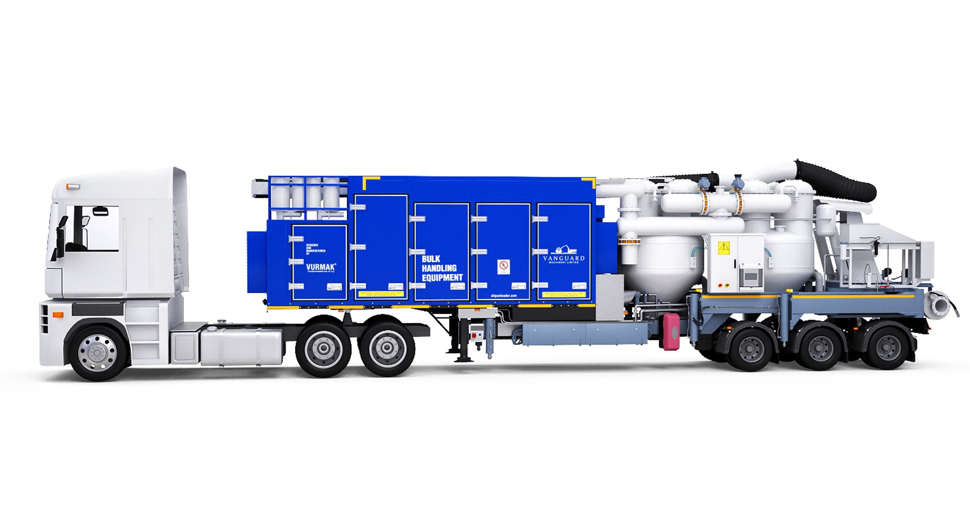 Ariel Pneumatic Ship Unloader Opened And Closed Model - TurboSquid 2346193