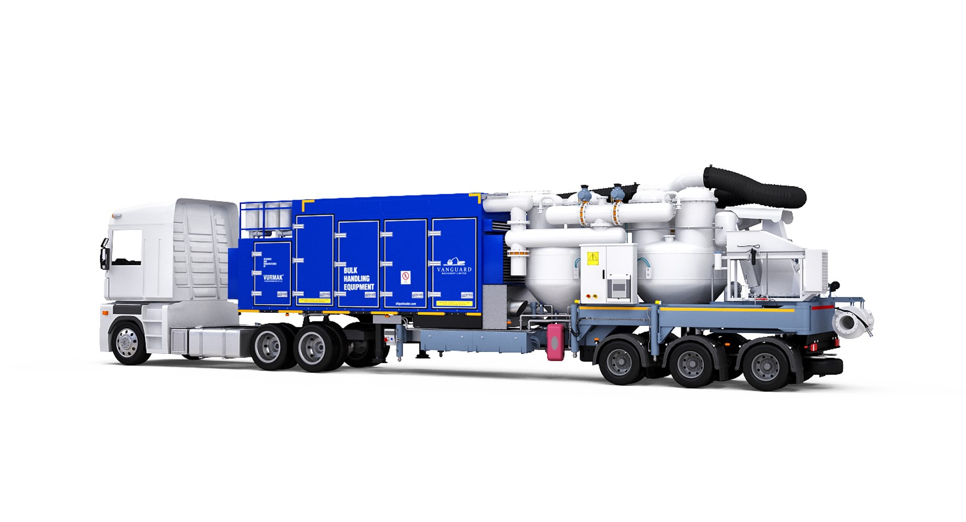 Ariel Pneumatic Ship Unloader Opened And Closed Model - TurboSquid 2346193