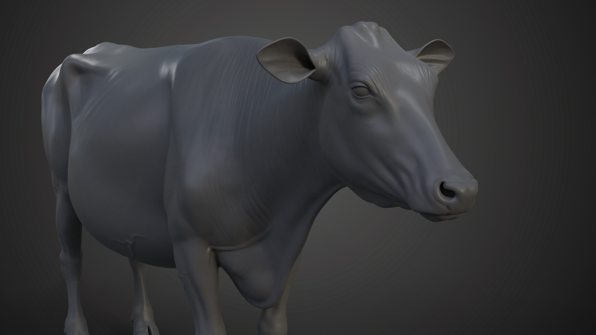 Female Holstein Model - TurboSquid 1652905