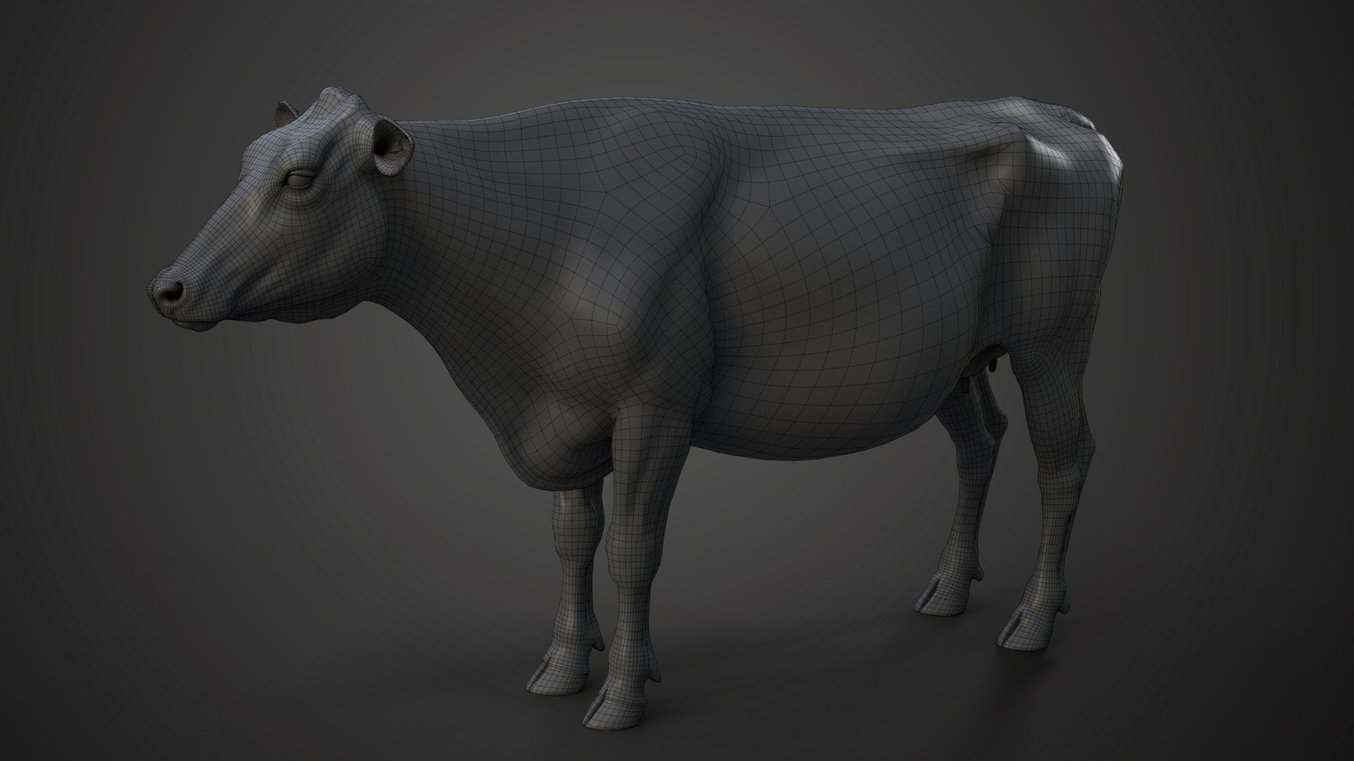 Female Holstein Model - TurboSquid 1652905