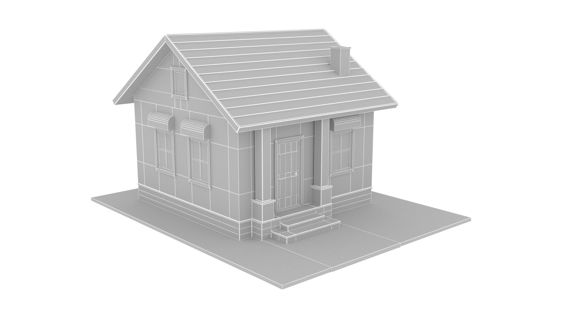3D Model House 3D Model - TurboSquid 2287657