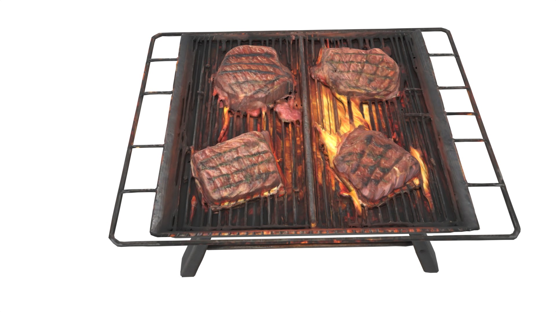 Barbeque 3D Model - TurboSquid 2353020